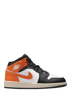 JORDAN 1 Mid Gs - Orange