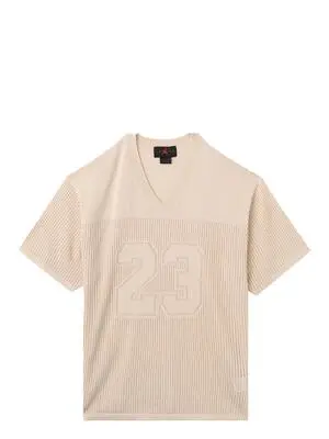 JORDAN Knit Jersey Top - Brown