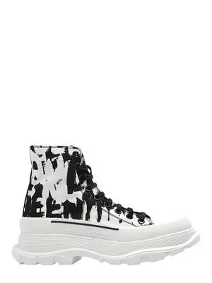 Alexander McQueen Tread Slick Boot - White