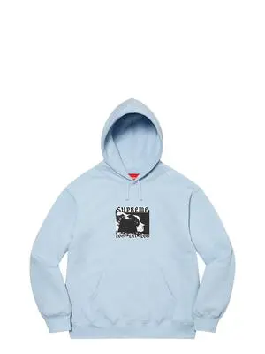 Supreme Dog Eat Dog Hooded Sweatshirt - Blue