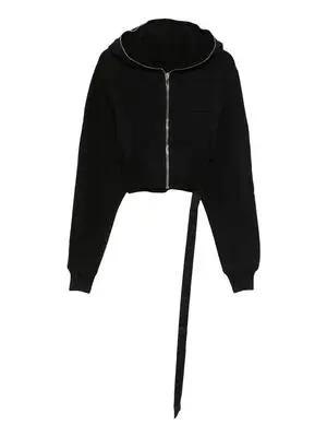 Rick Owens Collage Gimp Hoodie - Black