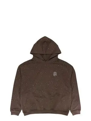 BIRTH OF ROYAL CHILD Starry Skydiamond Hoodie - Brown