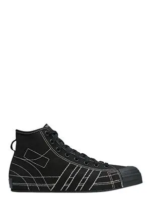 Adidas Y-3 Nizza High Contrast Stitch Sneakers - Black