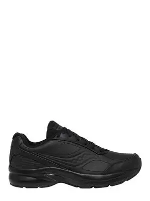 Saucony Omni Walker 3 Wide Athletic Sneakers - Black