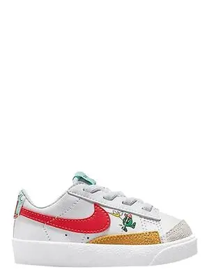 Nike Blazer Low '77 Td 'creative Adventures' Sneakers - White