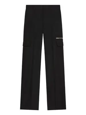 Givenchy Multi-pocket Tailored Trousers - Black