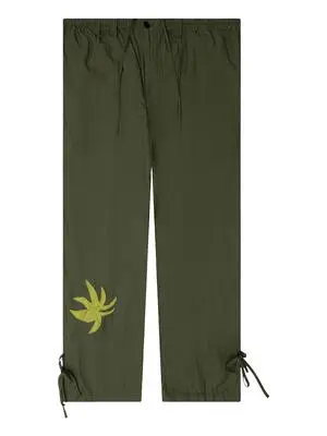 Marni X No Vacancy Inn Gabardine Pants - Green