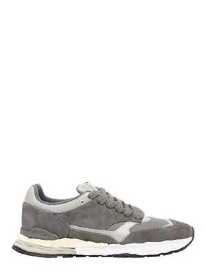 Mihara Yasuhiro George Og Sole Mixed Material Low Top Sneaker - Grey