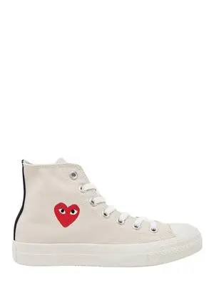 CONVERSE Comme Des Garçons X Chuck Taylor All Star Hi Sneakers - White