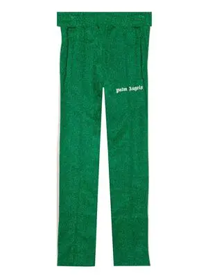 Palm Angels Lurex Track Pants - Green