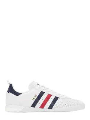 Adidas X Palace Indoor Leather Sneakers - White