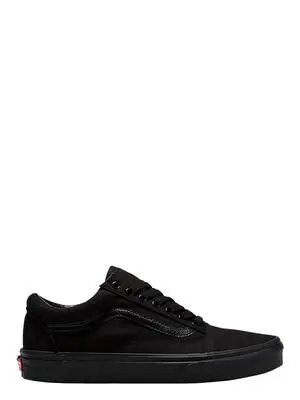 VANS Old Skool Wide Canvas Sneakers - Black