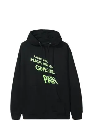 ANTI SOCIAL SOCIAL CLUB Printed Pullover Hoodie - Black