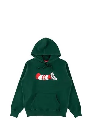 Supreme Cat In The Hat Hooded Sweatshirt - Green