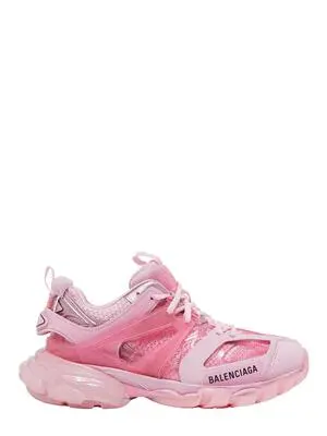 Balenciaga Track Sneaker With Clear Sole - Pink