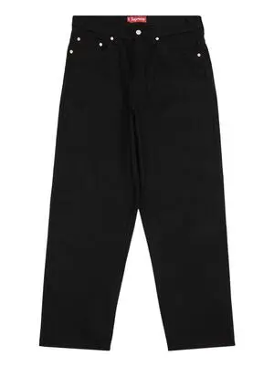 Supreme Rigid Baggy Selvedge Jean - Black