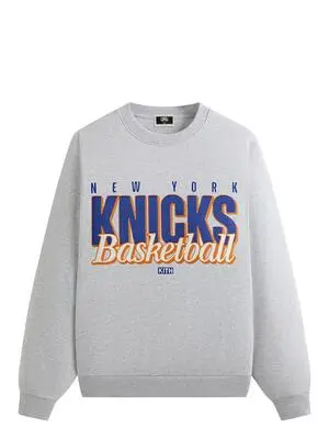 Kith For The New York Knicks Nelson Crewneck - Grey