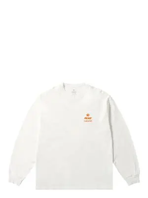 PALACE X Maharishi Shaolin Tag Long-sleeve - White
