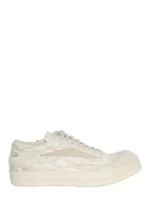 Rick Owens Porterville Vintage Low Top Sneakers - Cream
