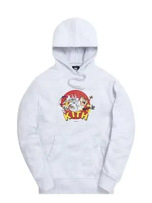 Kith X Looney Tunes That's All Folks Hoodie - Grey