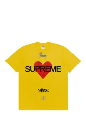 Supreme Announcing Tee Yellow
