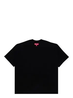 Supreme Intarsia Short-sleeve Top - Black