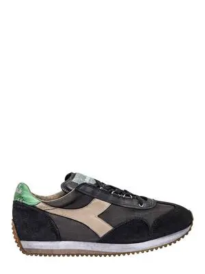 DIADORA Equipe H Dirty Stone Wash Evo Sneakers - Black