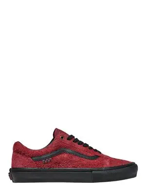 VANS Skate Old Skool Hairy Suede - Red