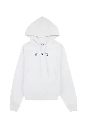 Off-White Negative Mark Skate Hoodie - White