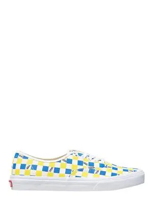 VANS Authentic Bmx Checkerboard Sneakers - Yellow