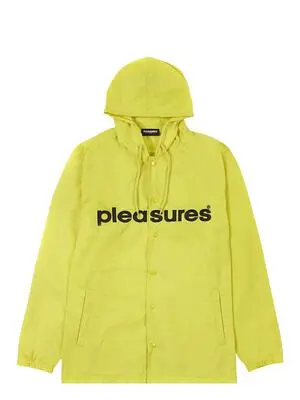 PLEASURES Keys Coaches Jacket - Yellow