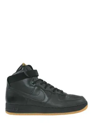 Nike Air Force 1 High Top Sneakers - Black