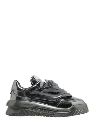 Versace Odissea Caged Rubber Medusa Sneakers - Grey