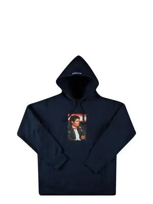 Supreme Michael Jackson Hooded Sweatshirt - Blue