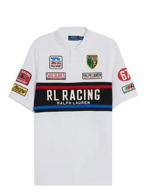 Polo Ralph Lauren Mesh Short-sleeve Polo Shirt - White