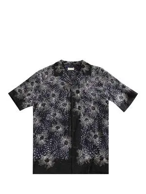 Dries Van Noten Carltone Embroidered Shirt - Blue