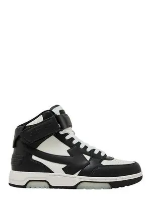 Off-White Out Of Office Mid Sneakers Black