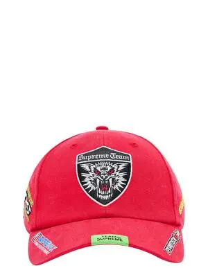Supreme Racing Team 6-panel Hat - Red