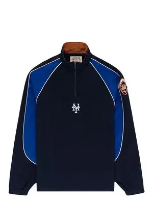 Aimé Leon Dore X New York Mets Nylon Pullover - Blue