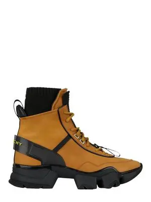 Givenchy Jaw High Top Sneakers - Brown