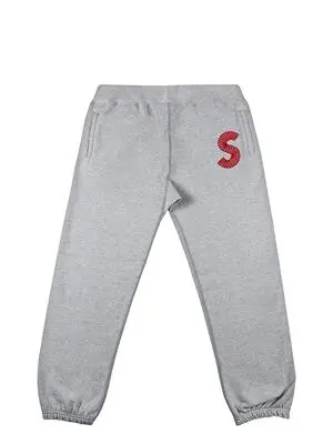 Supreme S Logo Sweatpant - Grey