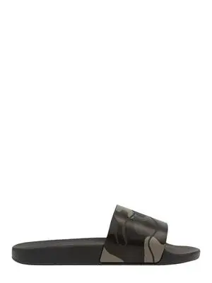 Valentino Garavani Camouflage Slider - Black