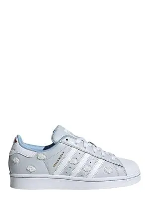 ADIDAS Hello Kitty X Adidas Superstar J Embroidered Clouds Sneakers