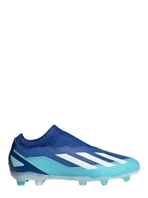 Adidas X Crazyfast.3 Laceless Fg J - Blue