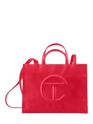 TELFAR Medium Shopping Bag - Red
