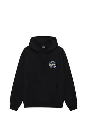 StÜssy Cross Dot Hoodie - Black