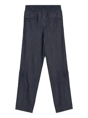 Dries Van Noten Cargo Denim Jeans - Blue