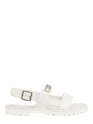 Gucci Logo Sandal - White