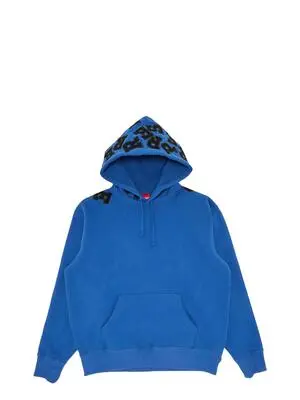Supreme Scattered Appliqué Hooded Sweatshirt - Blue