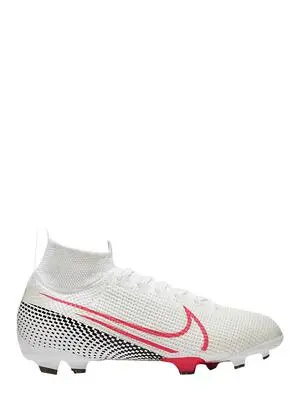 Nike Mercurial Superfly 7 Elite Fg Gs - White